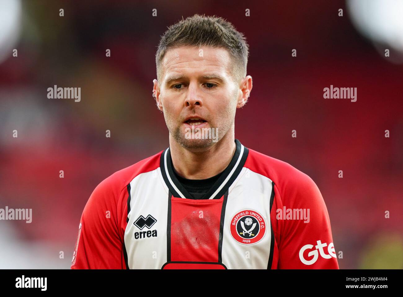 Sheffield, UK. 27th Jan, 2024. Sheffield United midfielder Oliver ...