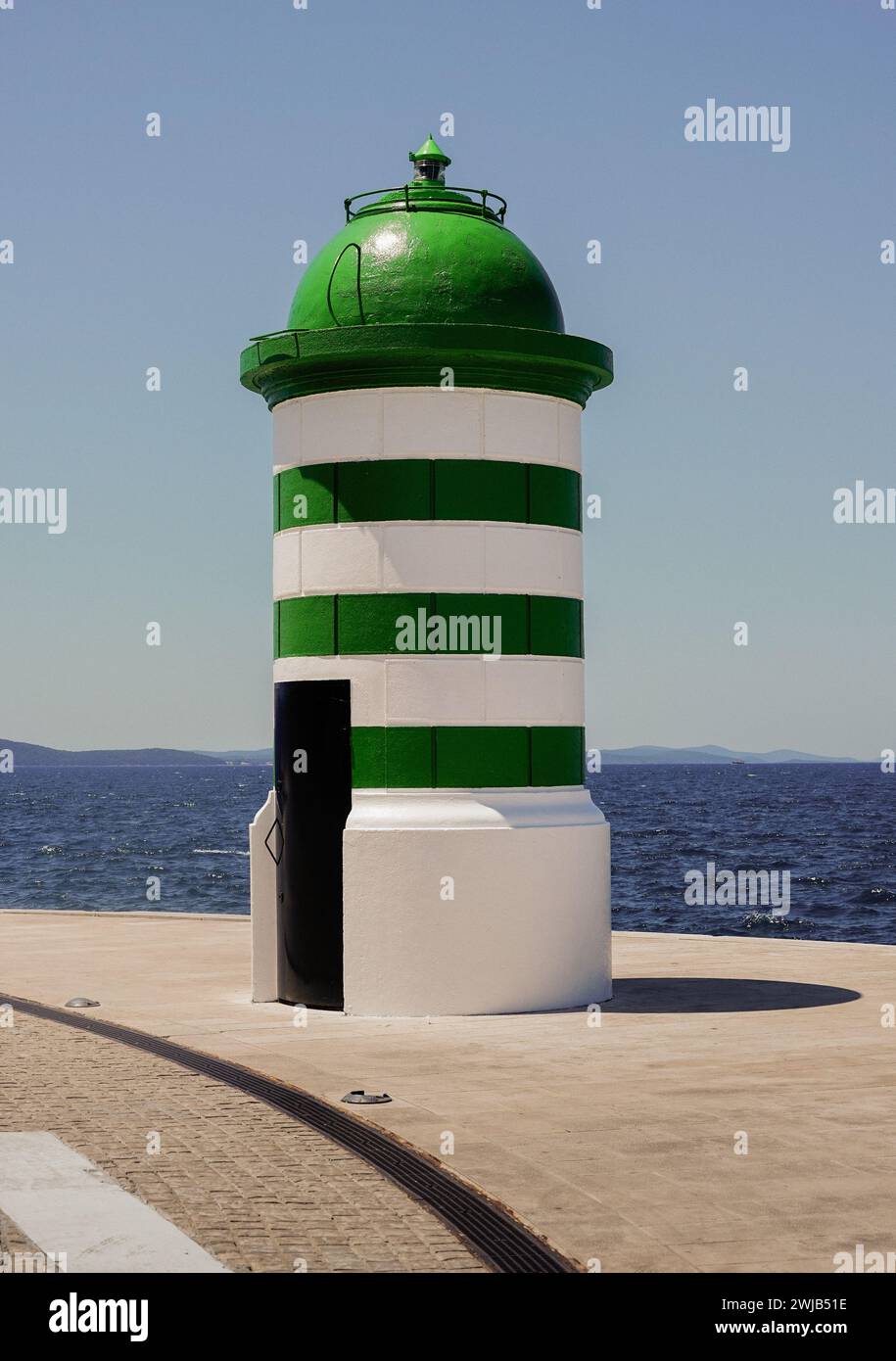The lighthouse, Zadar, Croatia Stock Photo - Alamy