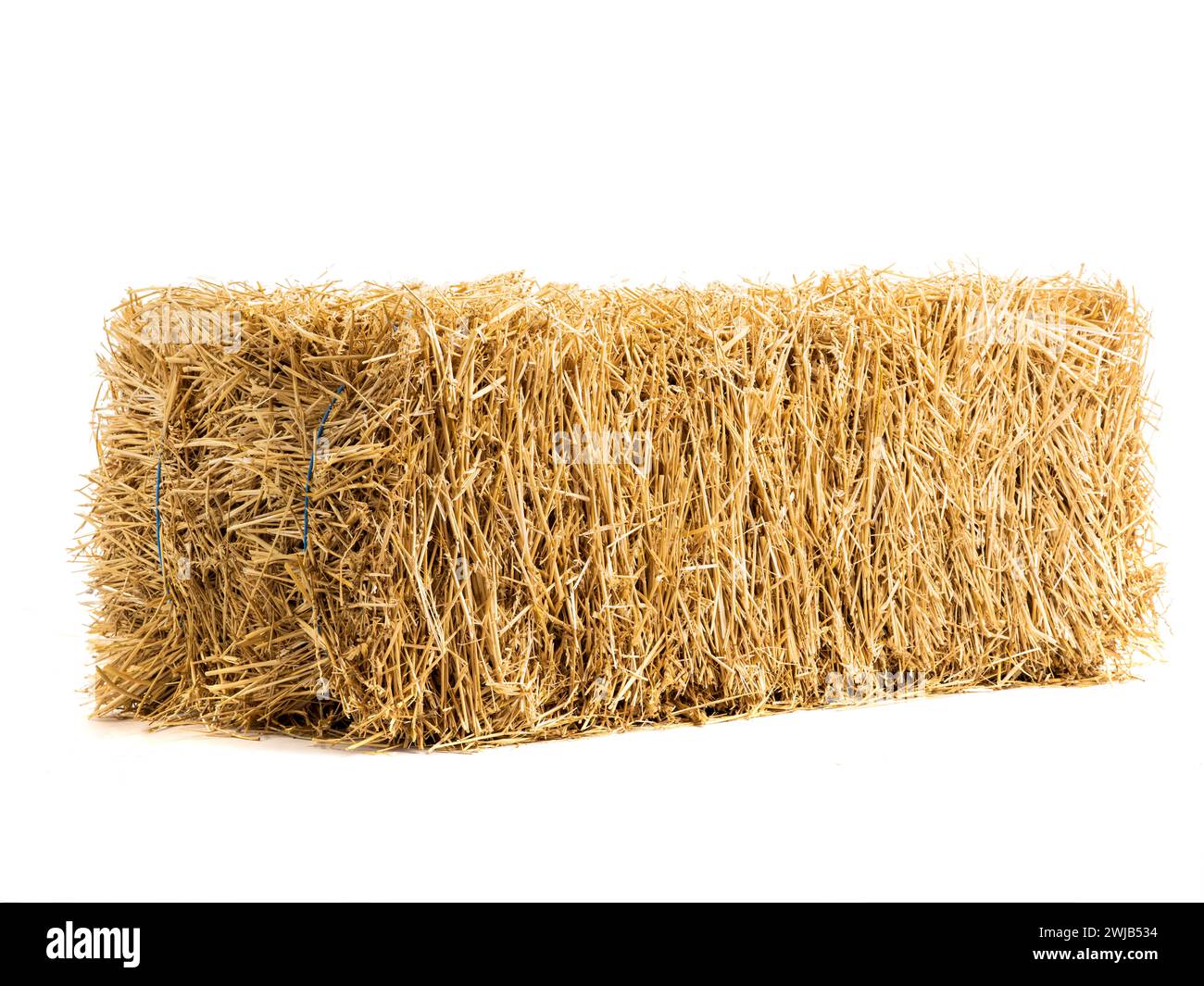 dry haystack isolated on white background Stock Photo - Alamy