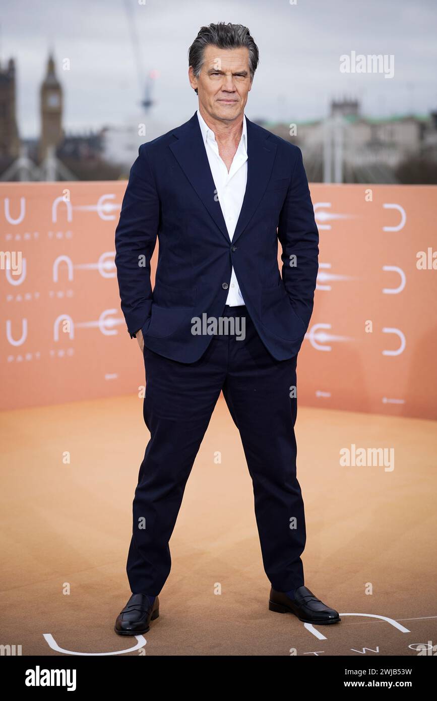Josh Brolin attending a photo call for Dune: Part Two, at IET: London. Picture date: Wednesday ...