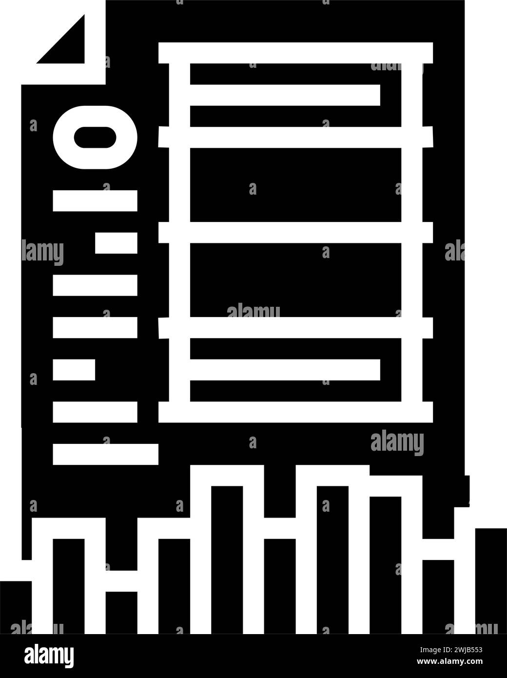 demand oil industry glyph icon vector illustration Stock Vector Image ...