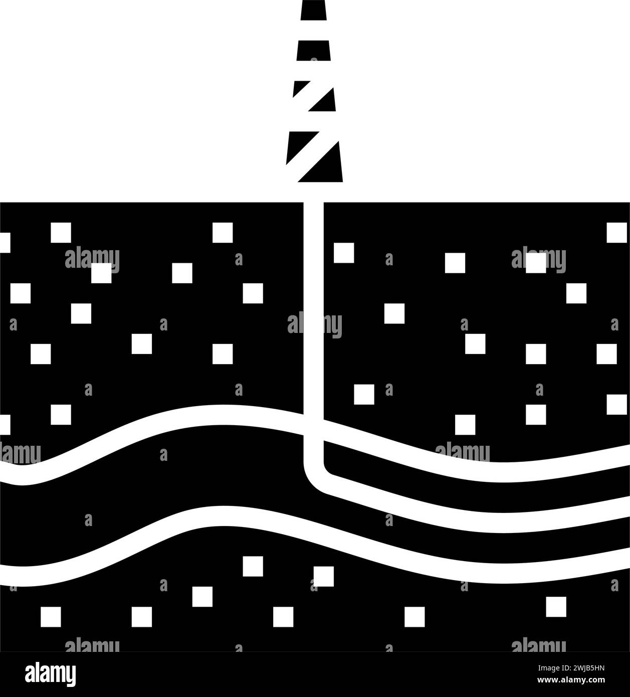 Shale gas site Black and White Stock Photos & Images - Alamy