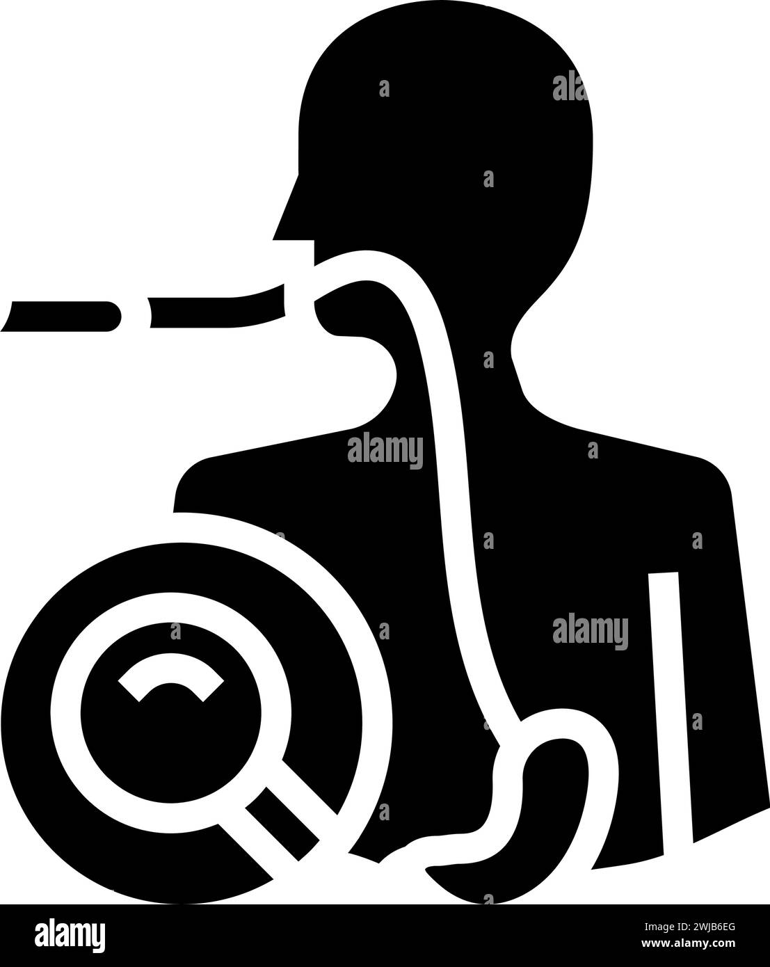 Endoscopy black doctor Stock Vector Images - Alamy