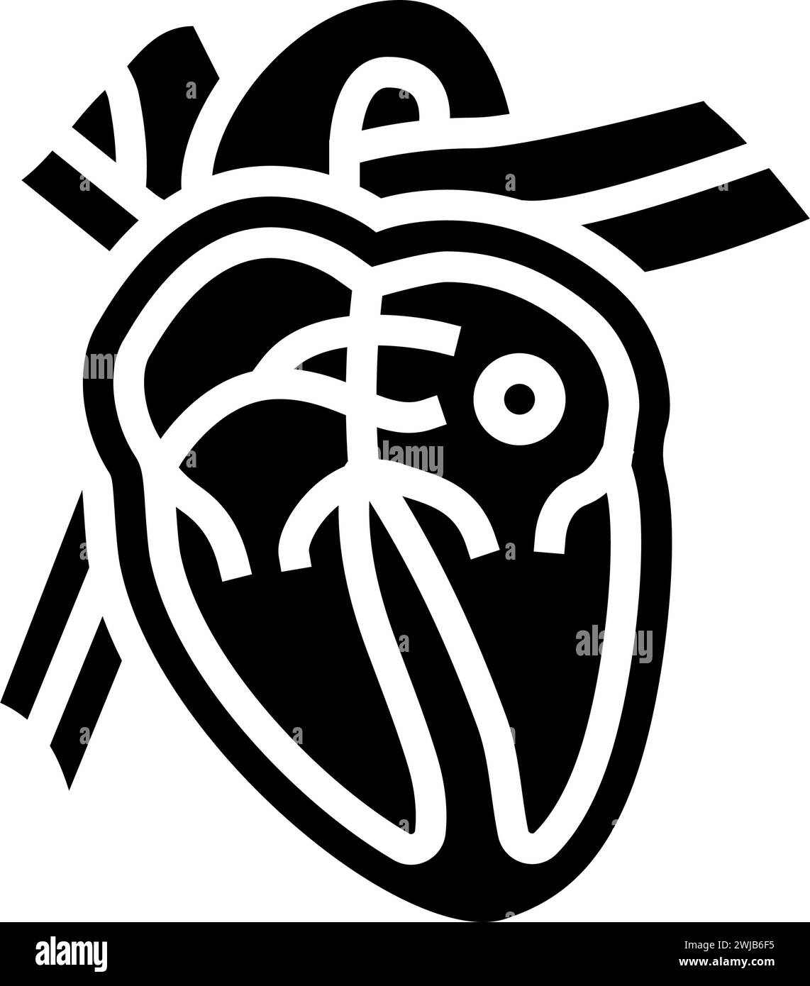 ablation surgery doctor glyph icon vector illustration Stock Vector ...