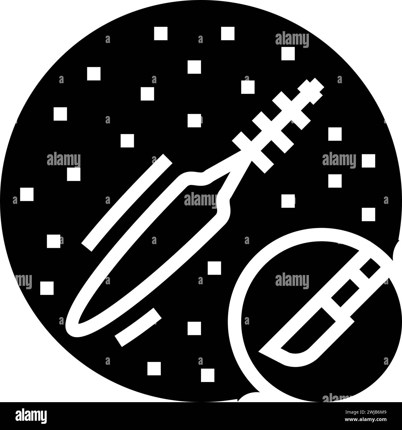 incision surgery doctor glyph icon vector illustration Stock Vector ...