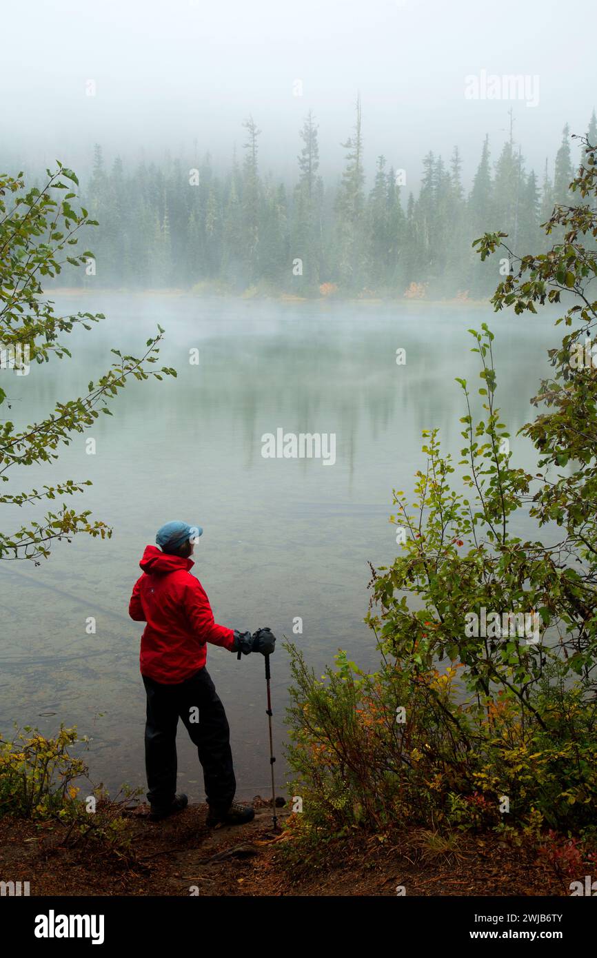 Timpanogas Lake, Cascade Lakes Recreation Area, Willamette National ...