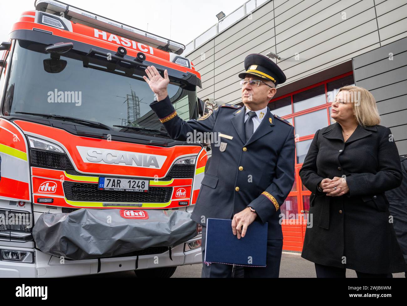 Prague, Czech Republic. 14th Feb, 2024. ***CAPTION CORRECTION ...