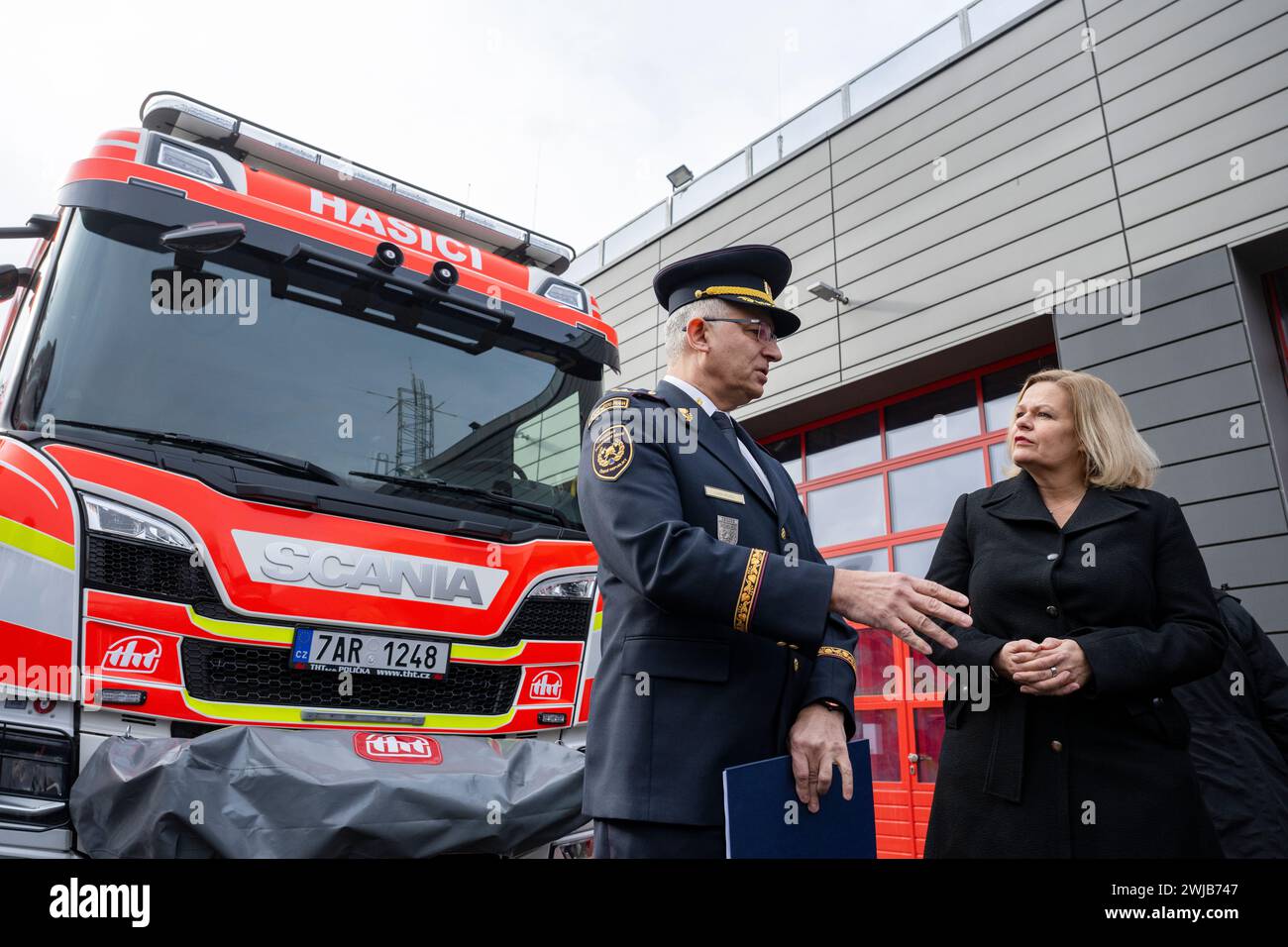 Prague, Czech Republic. 14th Feb, 2024. ***CAPTION CORRECTION ...
