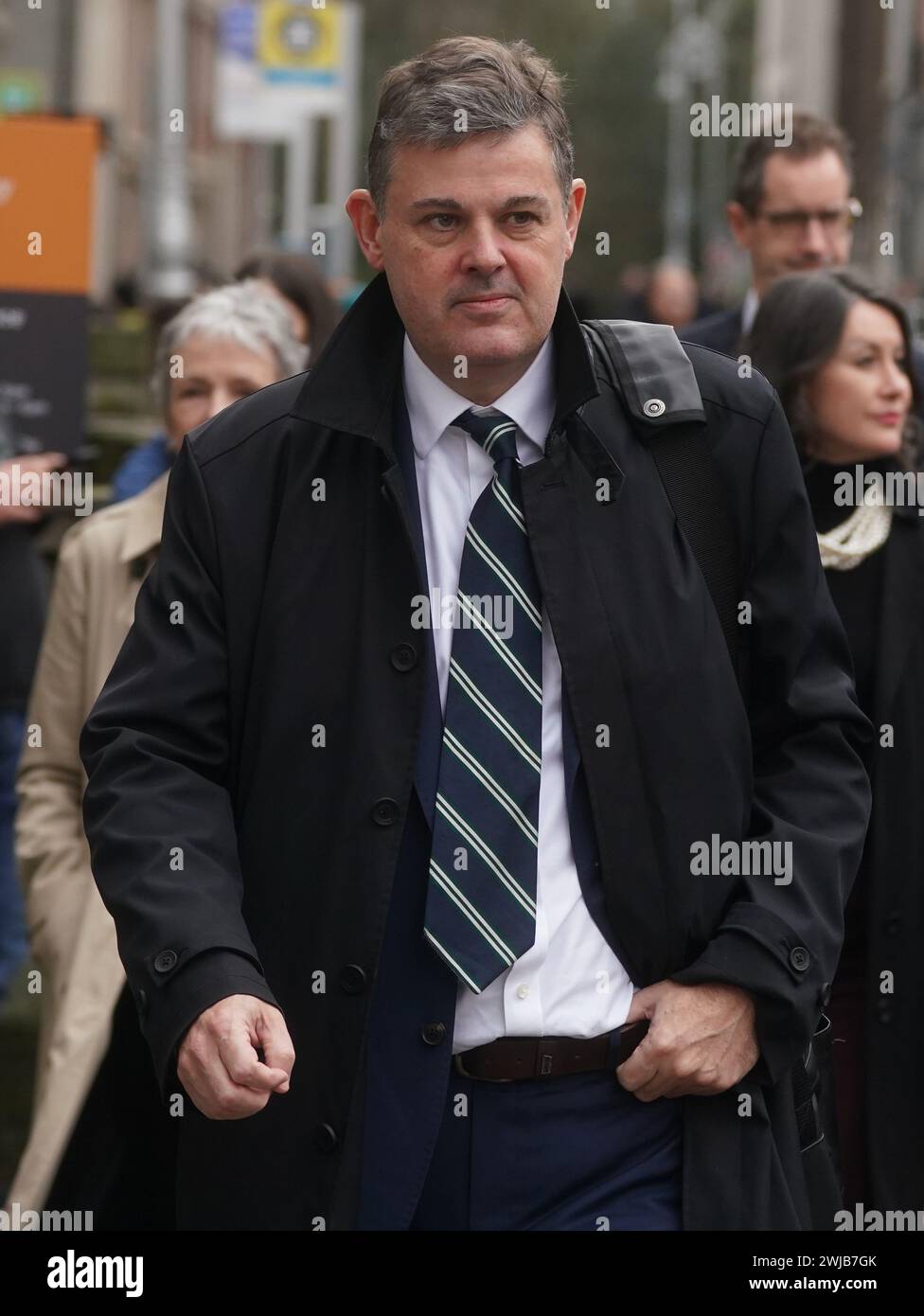 RTE director general Kevin Bakhurst arrives at Leinster House, Dublin ...