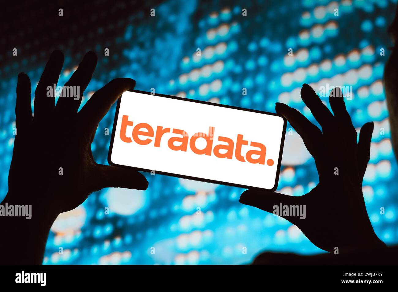 Brazil. 14th Feb, 2024. In this photo illustration, the Teradata Corporation logo is displayed ...