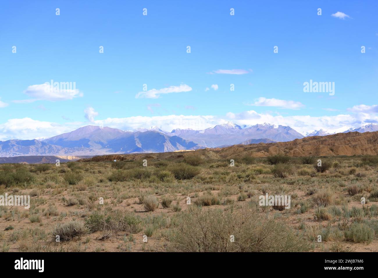 the rock formations at the Issyk Kul Lake in Aksai, Aksay, Kyrgyzstan ...