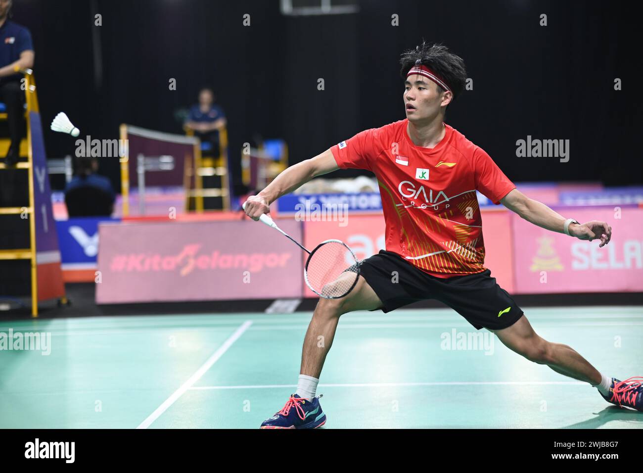Shah Alam, Malaysia. 14th Feb, 2024. Marcus Phil Lau Jun Hui of ...