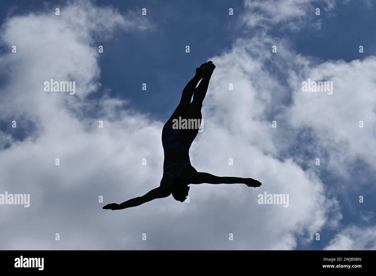 Doha, Qatar. 14th Feb, 2024. Xantheia Pennisi of Australia competes ...