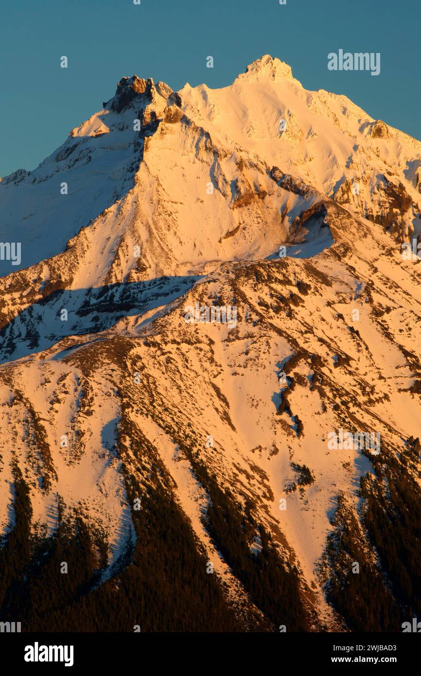 Mt Jefferson from Triangulation Peak, Mt Jefferson Wilderness ...