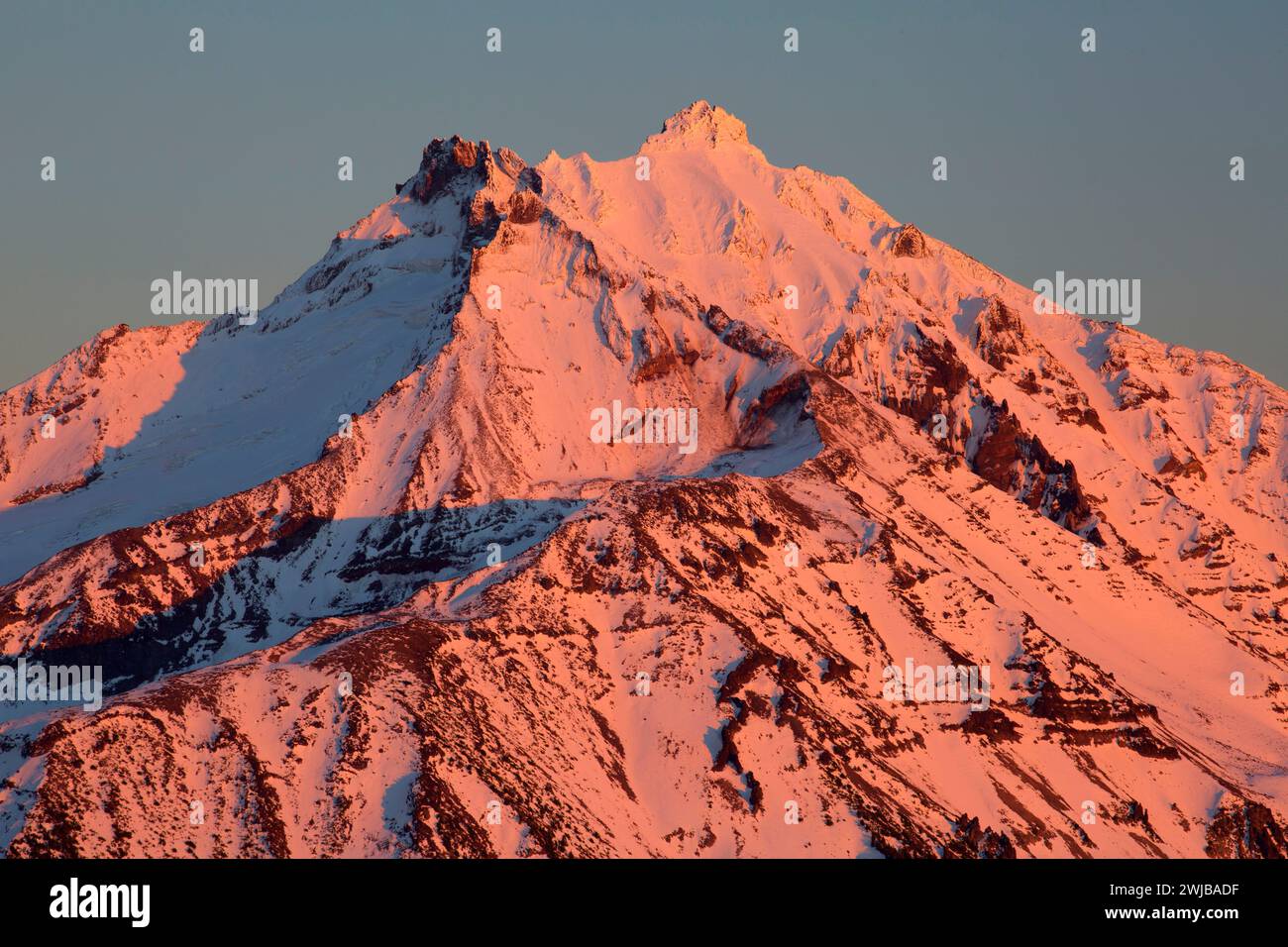 Mt Jefferson from Triangulation Peak, Mt Jefferson Wilderness ...