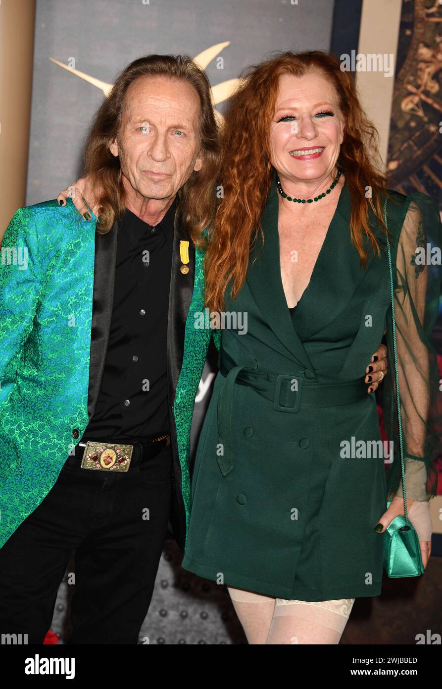 HOLLYWOOD, CALIFORNIA - FEBRUARY 13: (L-R) Paul Raci and Liz Hanley ...