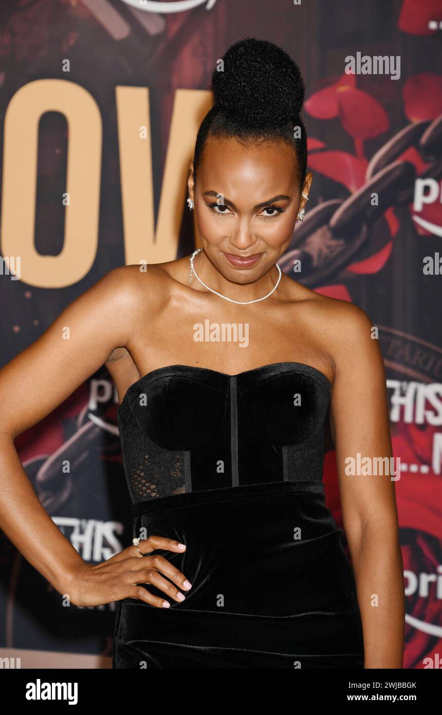 HOLLYWOOD, CALIFORNIA - FEBRUARY 13: Ashley Versher attends Los Angeles ...