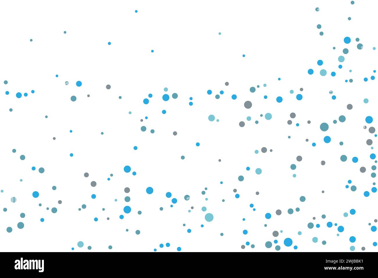 Light blue spheres shape vector pattern design for posters, banners ...