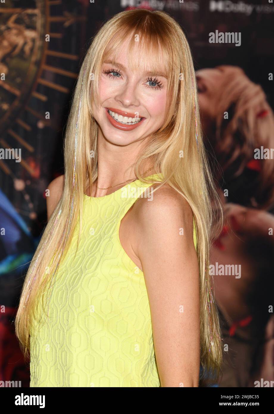 HOLLYWOOD, CALIFORNIA - FEBRUARY 13: Kirby Johnson attends Los Angeles ...