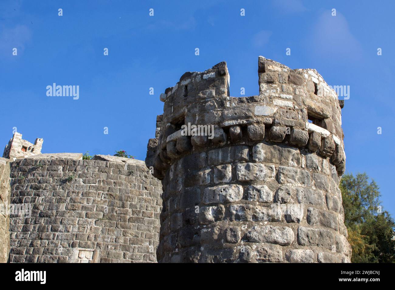 Old castle in the city Stock Photo - Alamy