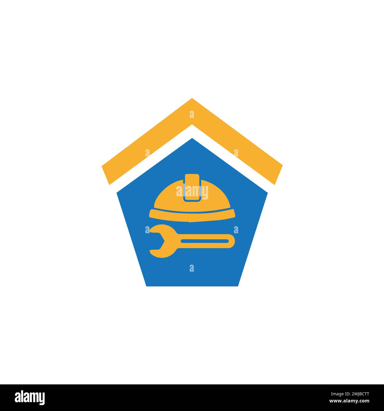 Unique Construction Logo Design Vector Stock Vector Image & Art - Alamy