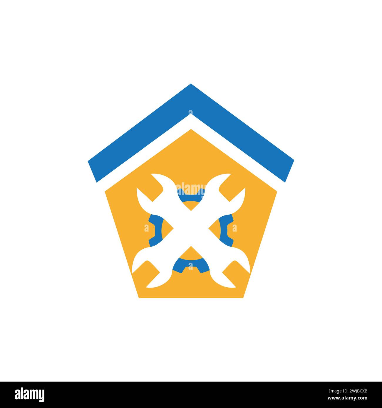 Unique Construction Logo Design Vector Stock Vector Image & Art - Alamy