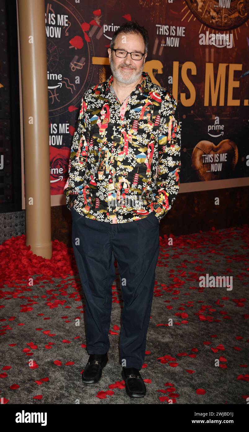 HOLLYWOOD, CALIFORNIA - FEBRUARY 13: Dave Meyers attends Los Angeles Premiere Of Amazon MGM ...