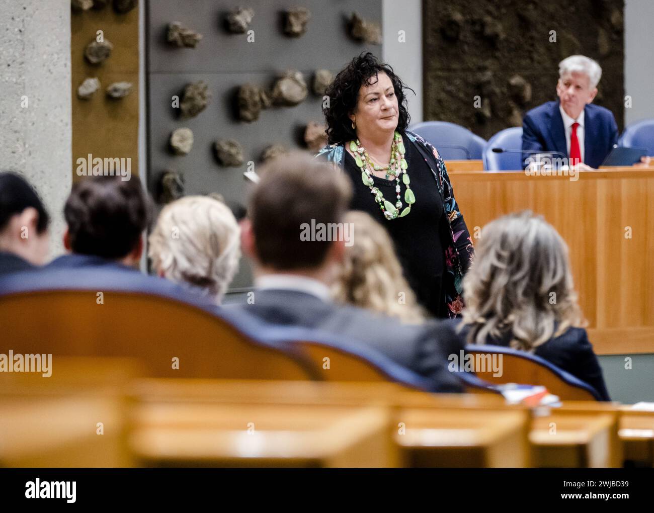 THE HAGUE - Caroline van der Plas (BBB) during the debate on the final ...