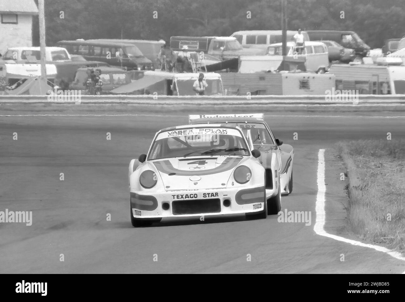 Vasek Polak Racing Porsche 935 driven by Hurley Haywood and John Gunn ...