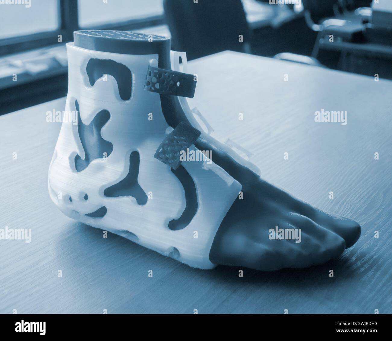 Medicine splint corset prosthesis langet for foot and model human foot ...