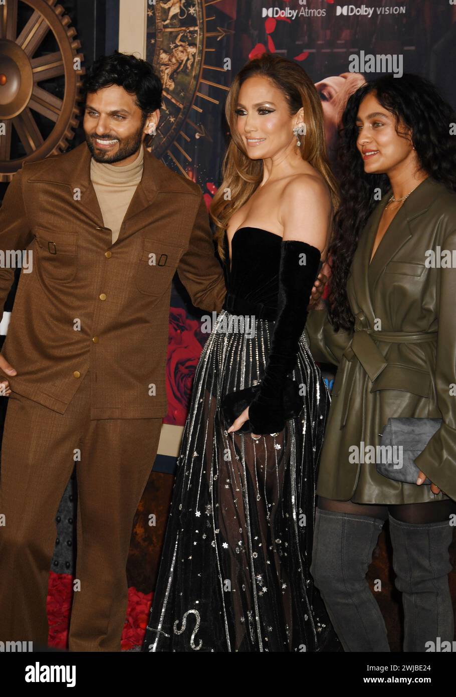 HOLLYWOOD, CALIFORNIA - FEBRUARY 13: Jay Shetty, Jennifer Lopez attends ...