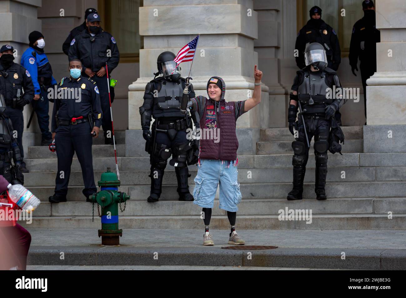 United States. 06th Jan, 2021. A California man, Cameron Charles Clapp ...