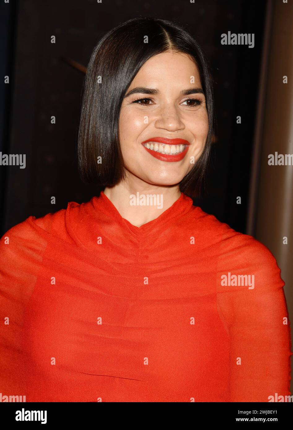 Hollywood, California, USA. 13th Feb, 2024. America Ferrera attends Los ...