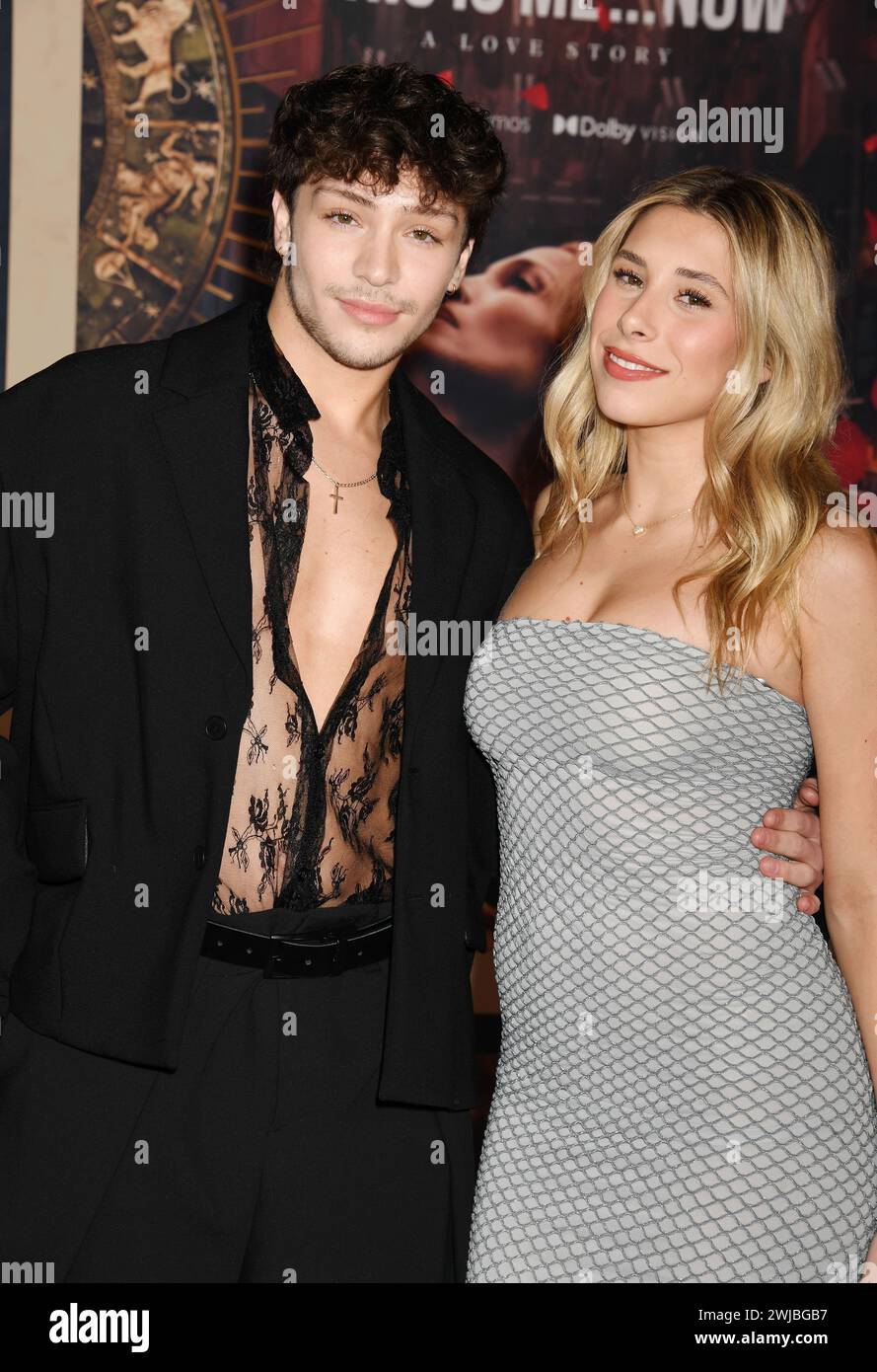 Hollywood, California, USA. 13th Feb, 2024. (L-R) Diego Pasillas and ...