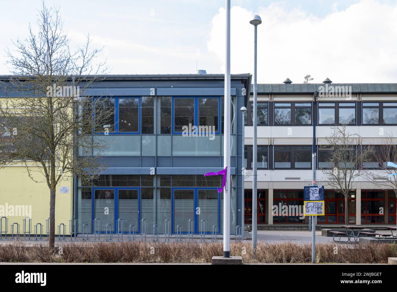 , Alltag, Deutschland, Rheinland-Pfalz, Dudenhofen, 13.02.2024, Eindrucksvolles Bild der Clemens ...