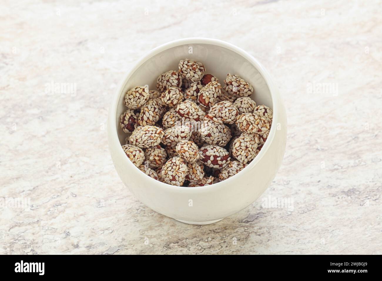 Sesame coated peanuts hi-res stock photography and images - Alamy