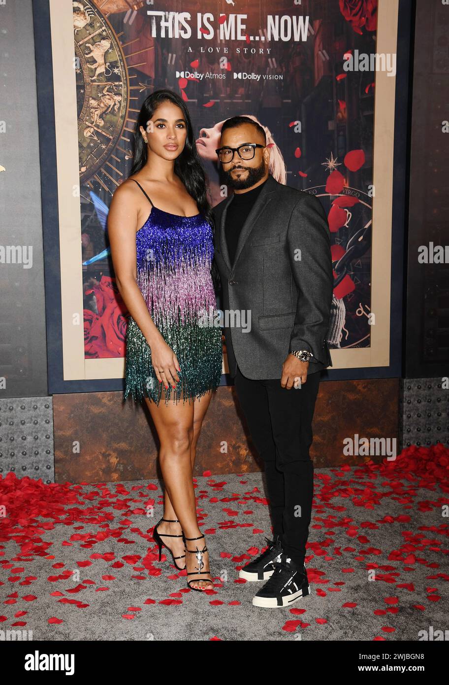 Hollywood, California, USA. 13th Feb, 2024. Aurys Sánchez Terrero ...