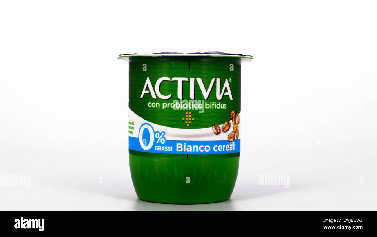 Activia Danone Yogurt with bifidus probiotics that promote the balance ...