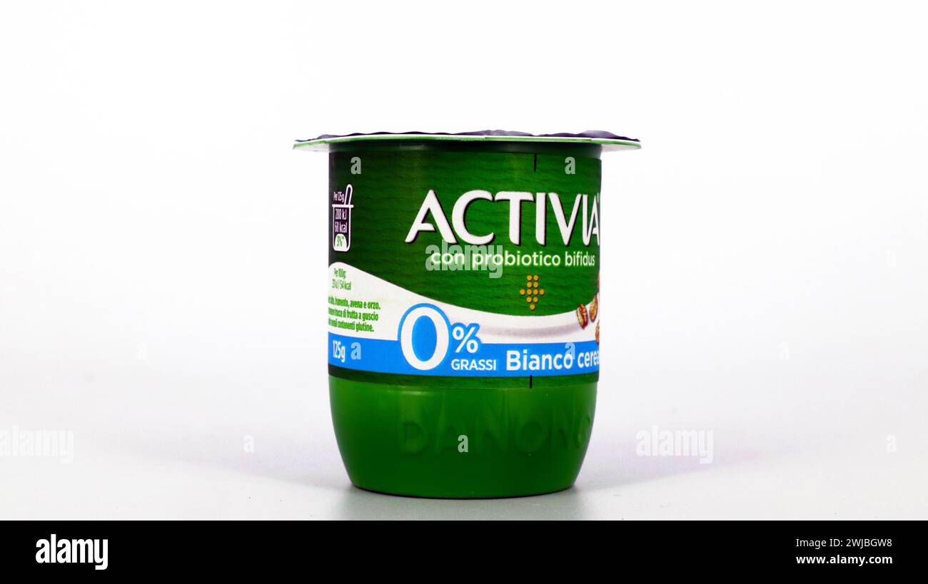 Activia Danone Yogurt with bifidus probiotics that promote the balance ...