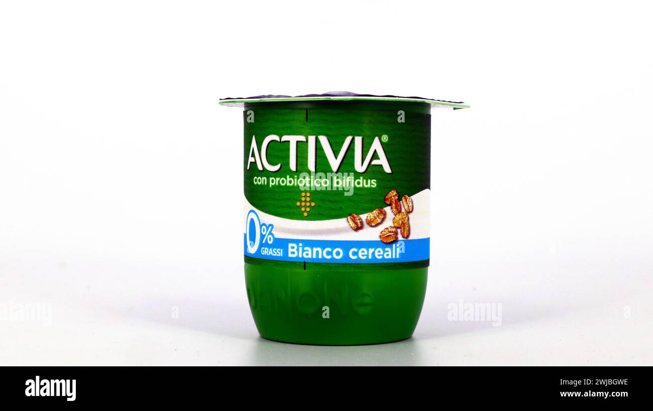 Activia Danone Yogurt with bifidus probiotics that promote the balance ...