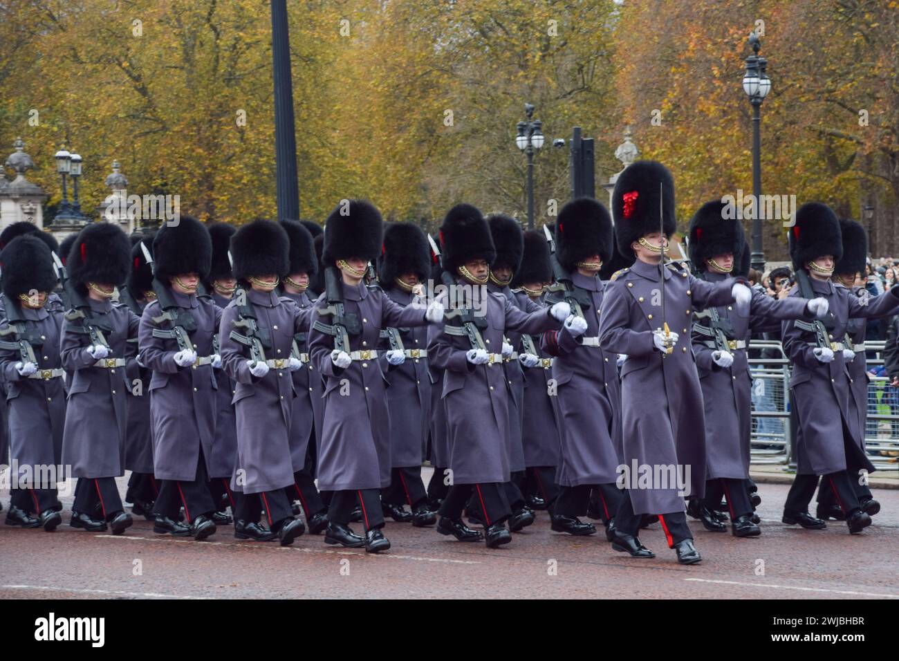 Kings guard buckingham palace hi-res stock photography and images - Alamy