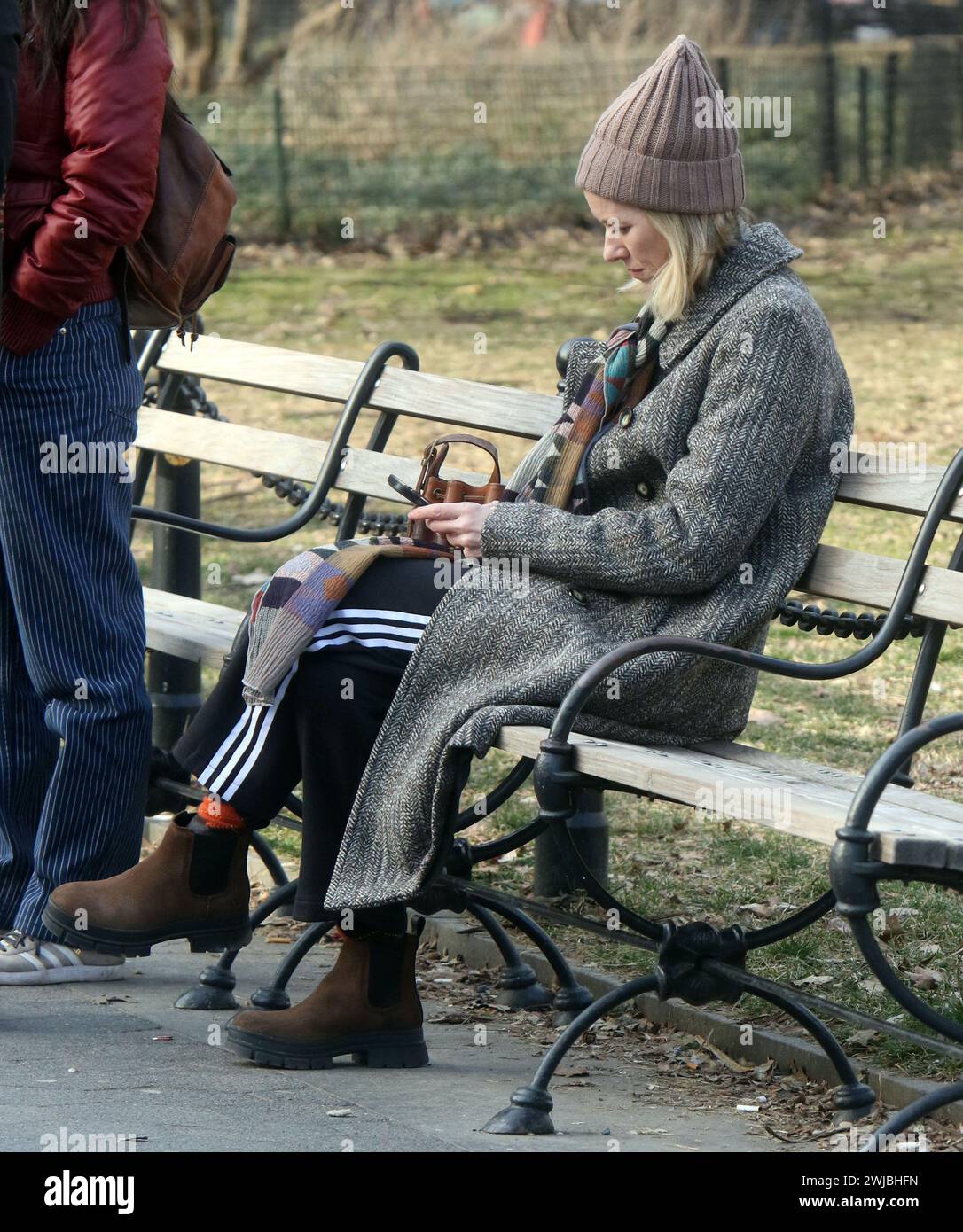 Naomi Watts and Bing Great Dane filming new movie 'The Friend' in ...