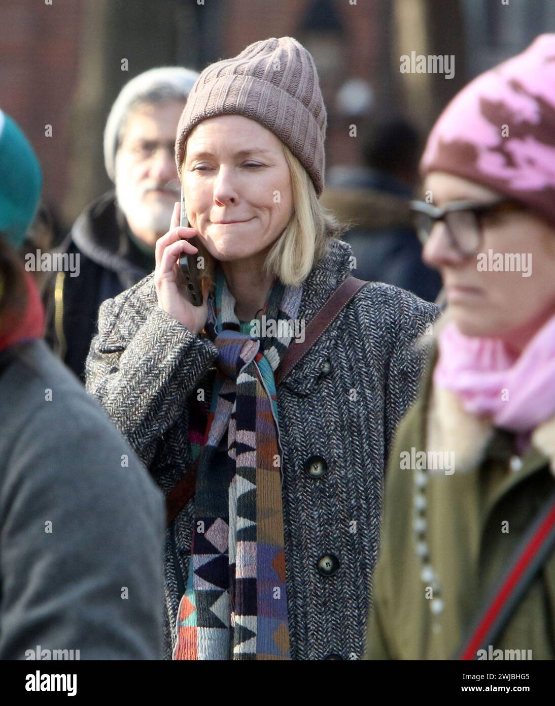 Naomi Watts and Bing Great Dane filming new movie 'The Friend' in ...