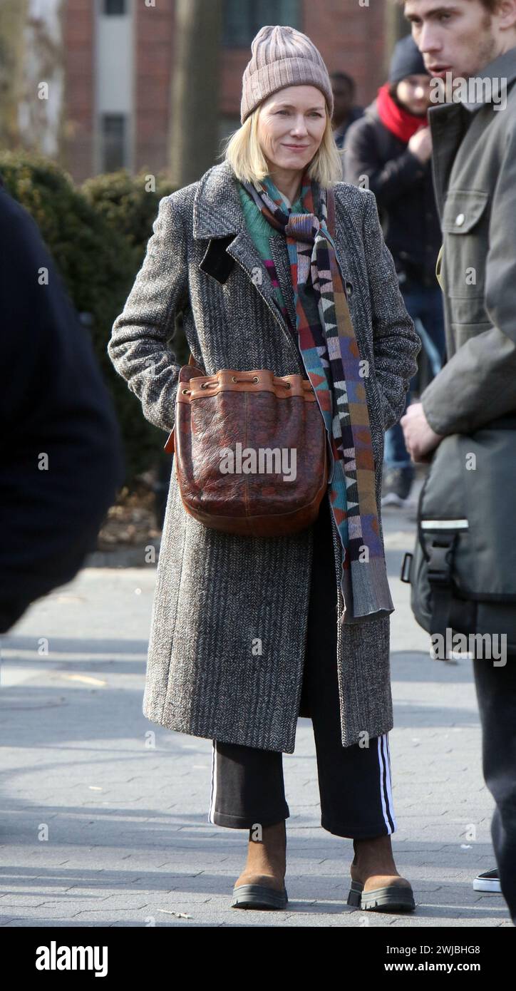 Naomi Watts and Bing Great Dane filming new movie 'The Friend' in ...