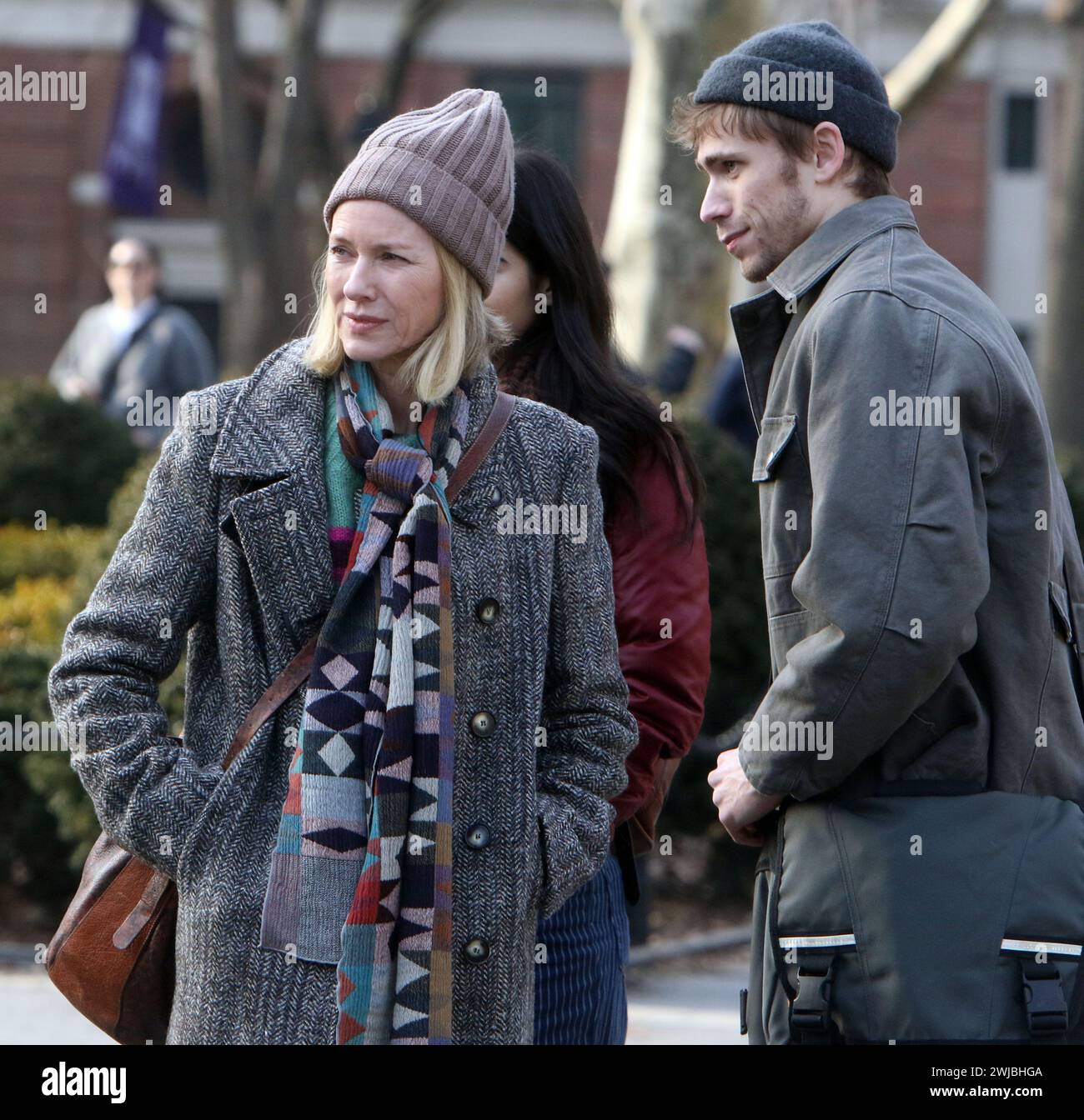 Naomi Watts and Bing Great Dane filming new movie 'The Friend' in ...
