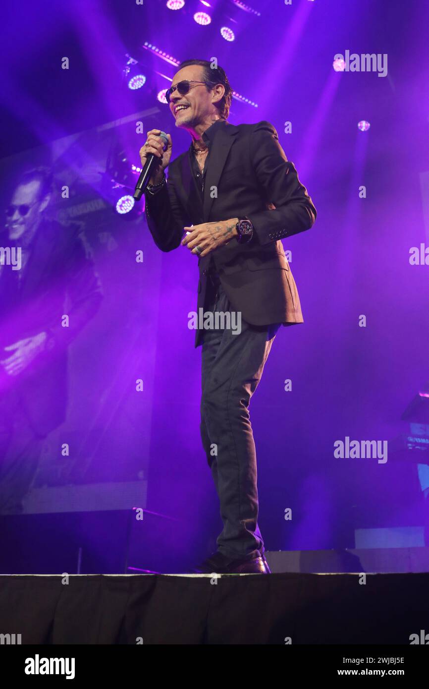Marc Anthony performs during the Historia Tour at the Prudential Center ...