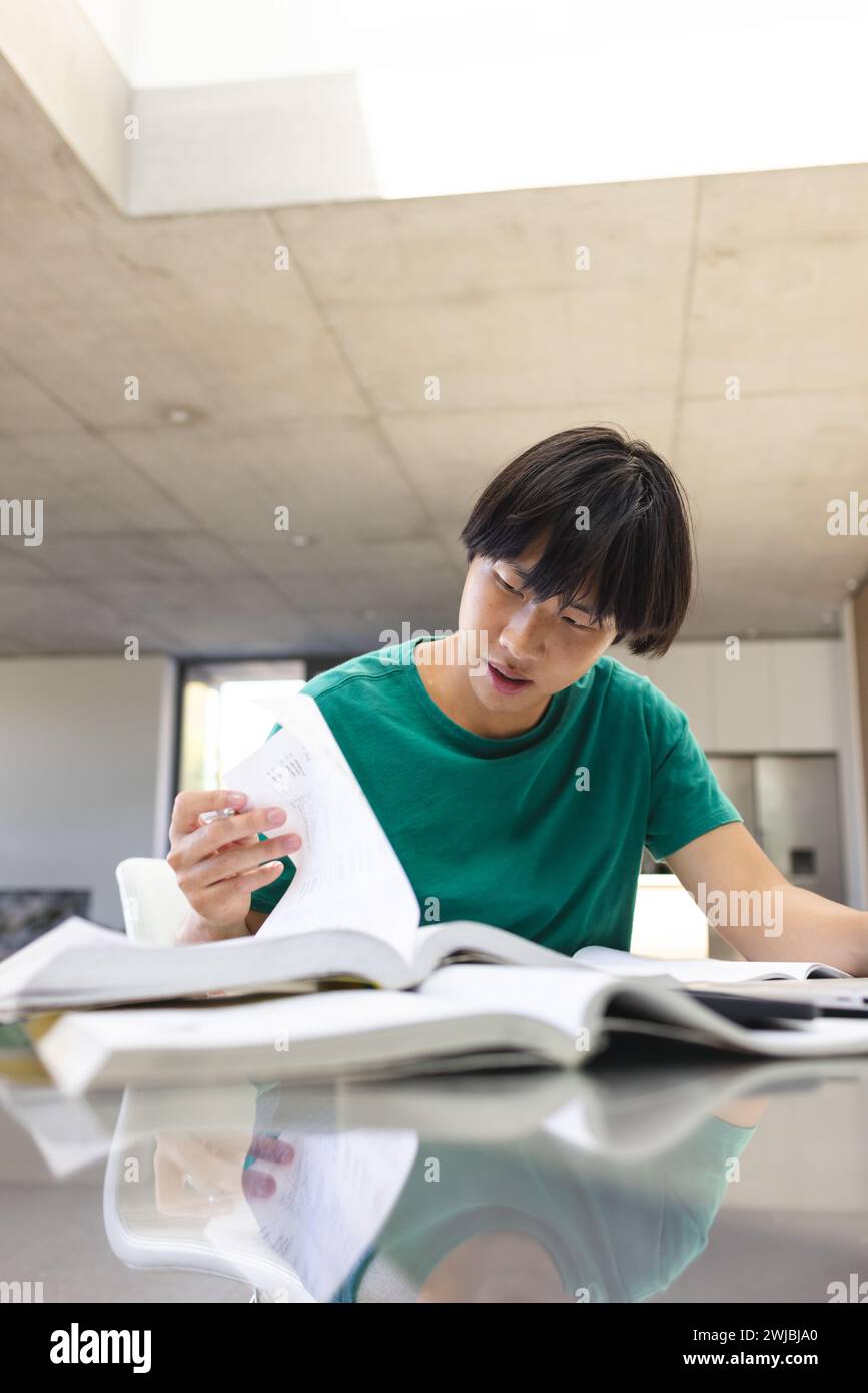 Boy studying hi-res stock photography and images - Alamy
