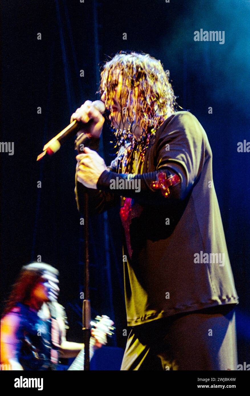 Ozzy Osbourne performing in Milwaukee, Wisconsin in 2000. Credit: Ross ...