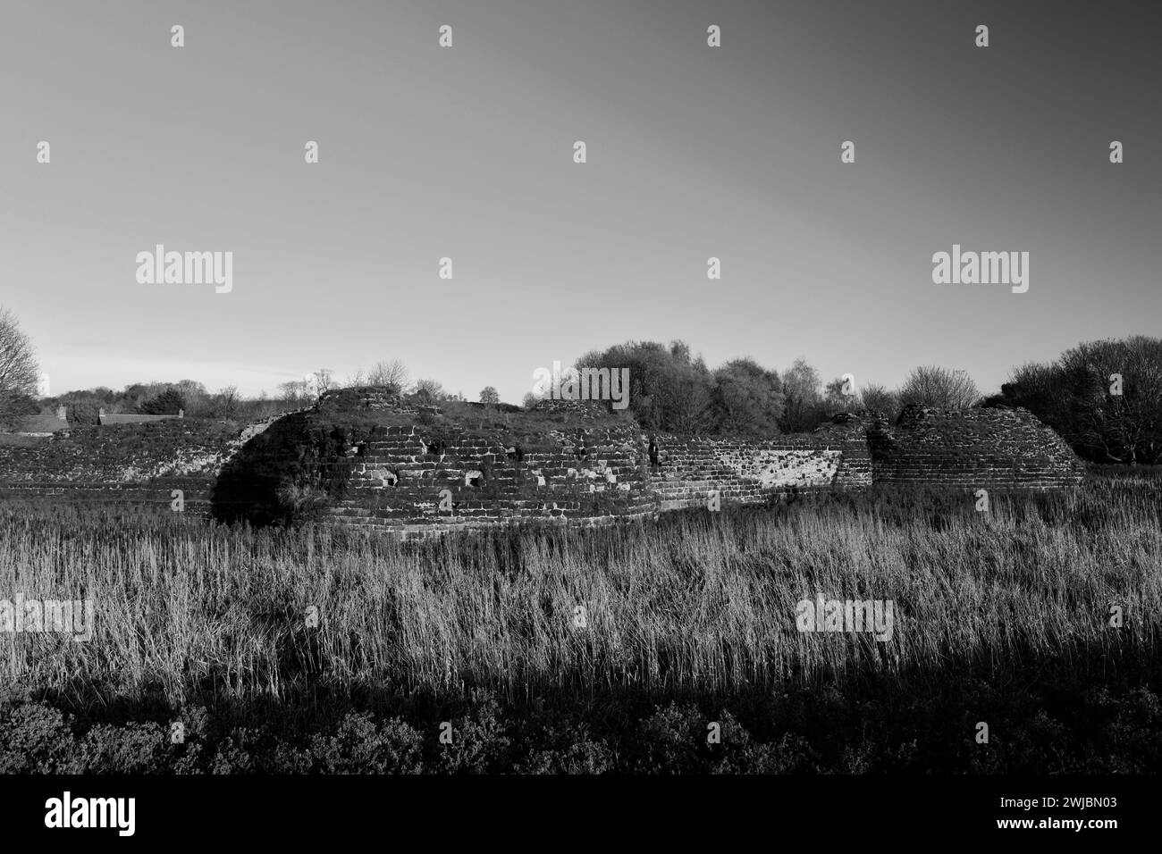 Hexagonal castle Black and White Stock Photos & Images - Alamy