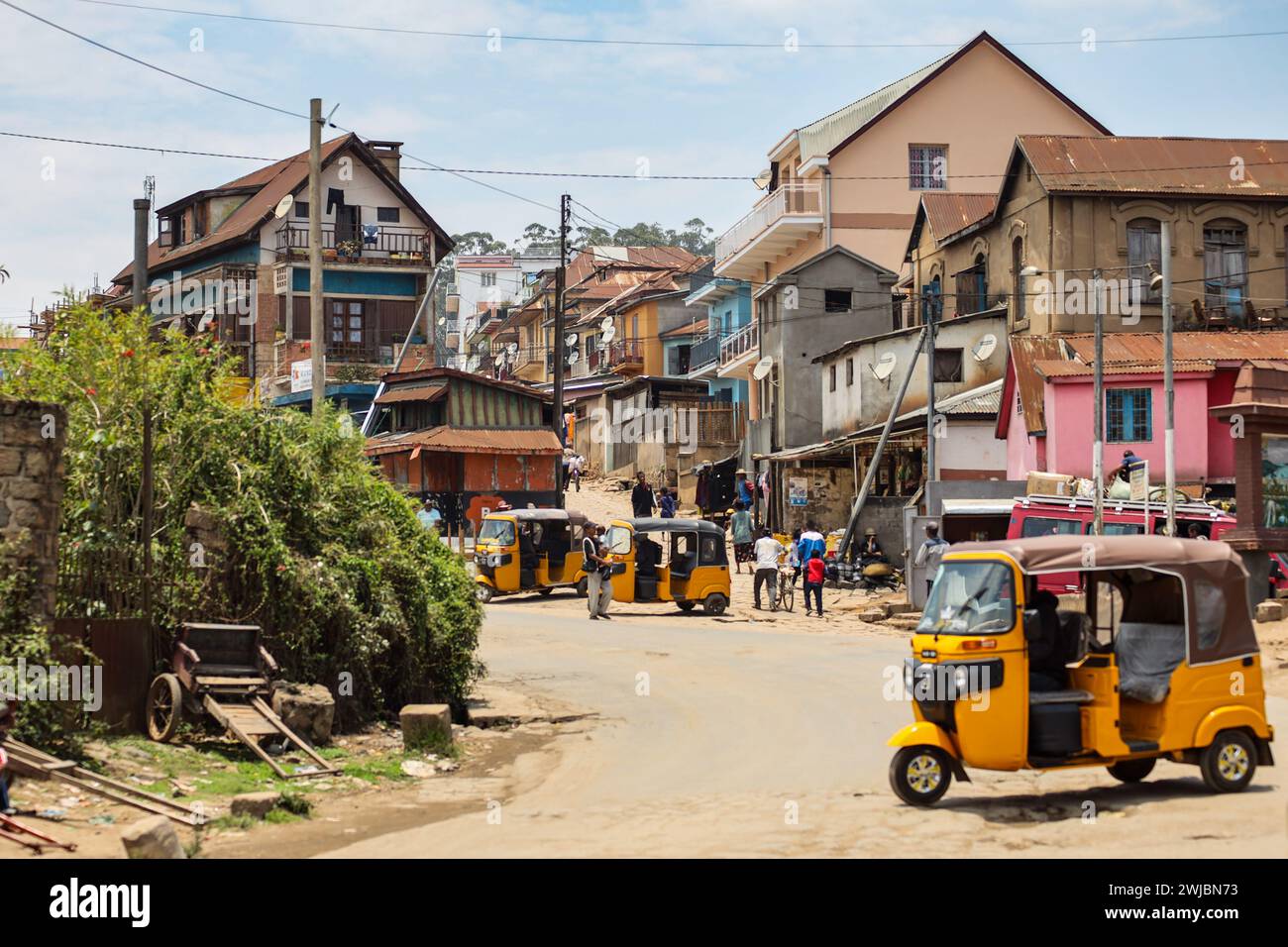 Madagascar streets hi-res stock photography and images - Alamy